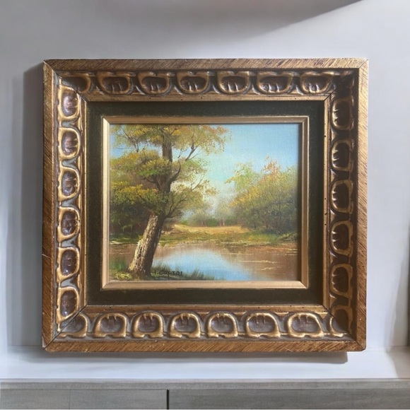 Vintage | Art | Vintage Original Painting By Irene Cafieri | Poshmark